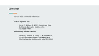 Pydata Global 2023 - How can a learnt model unlearn something | PPT