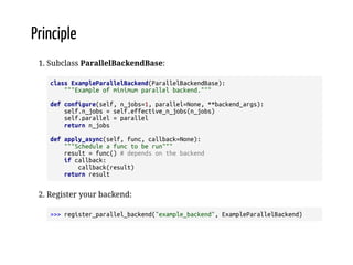 Joblib PyDataParis2016 | PPT