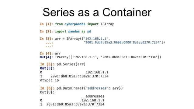 Extending Pandas with Custom Types - Will Ayd | PPTX | Programming ...