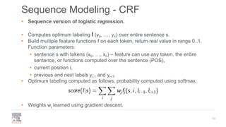 Building Named Entity Recognition Models Efficiently using NERDS | PPT