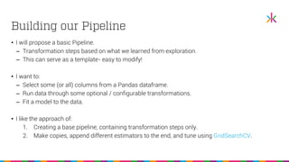 Revolutionise your Machine Learning Workflow using Scikit-Learn Pipelines | PPT