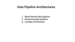 Building Data Pipelines on AWS | PPTX