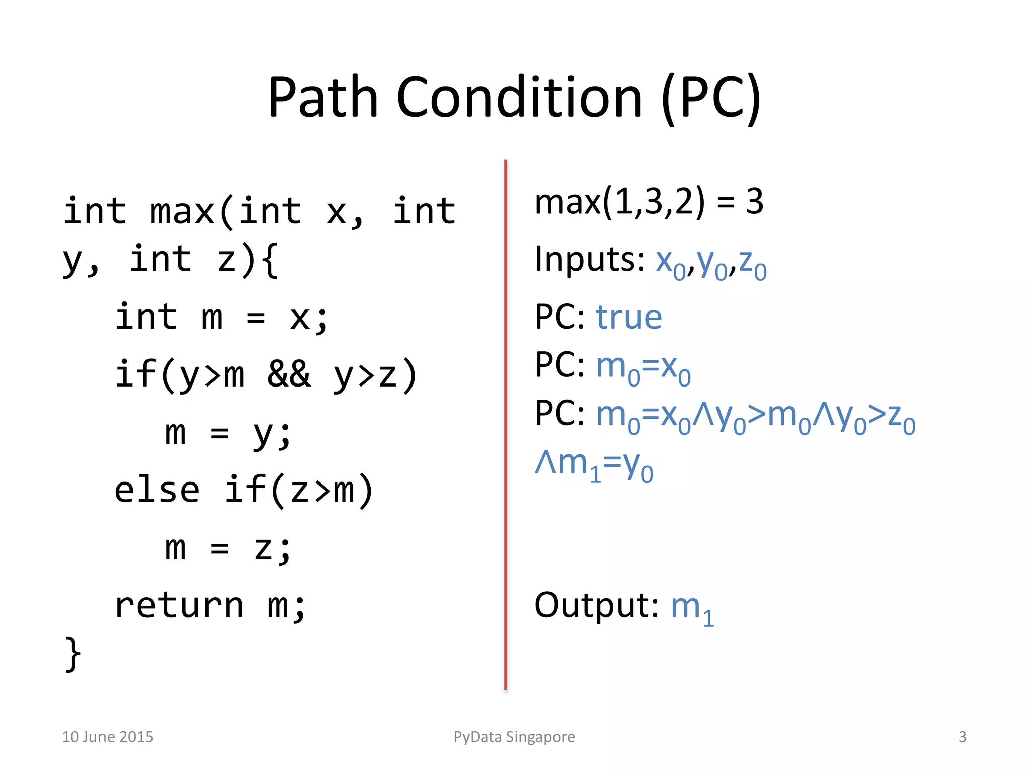 Visualizing Symbolic Execution With Bokeh Ppt