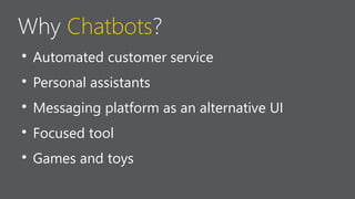 Chatbots: From Simple to Complex | PPT