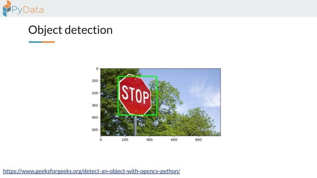 Overview of the OpenCV library and some use cases - 2024-04-19 | PPT