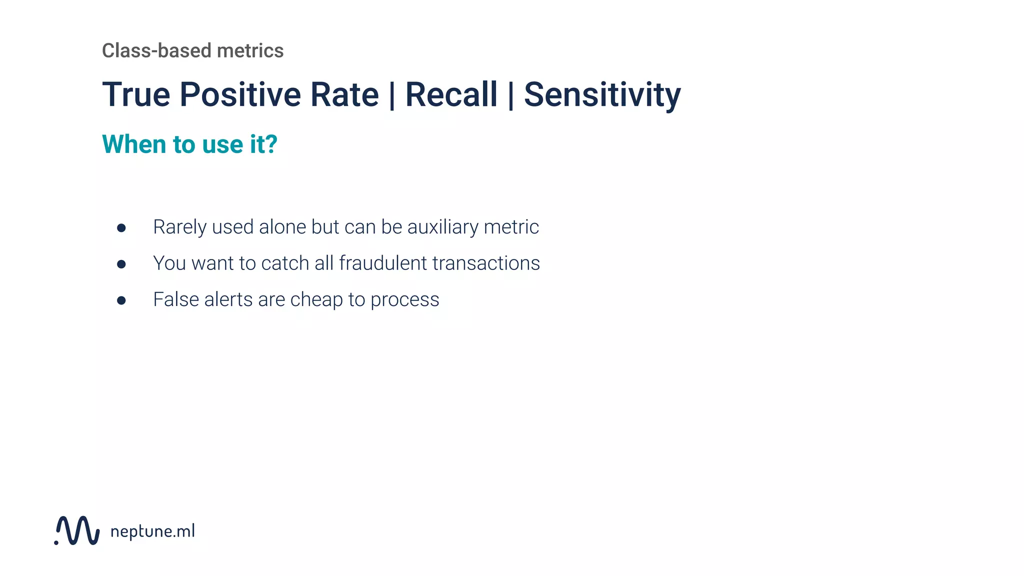 Evaluation metrics for binary classification - the ultimate guide | PPT