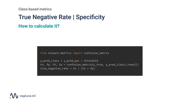 Evaluation metrics for binary classification - the ultimate guide | PDF ...