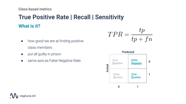 Evaluation metrics for binary classification - the ultimate guide | PDF ...