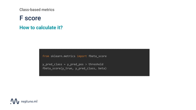 Evaluation metrics for binary classification - the ultimate guide | PDF ...