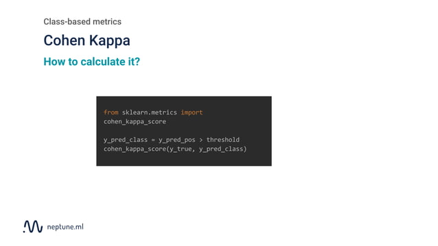 Evaluation metrics for binary classification - the ultimate guide | PDF ...