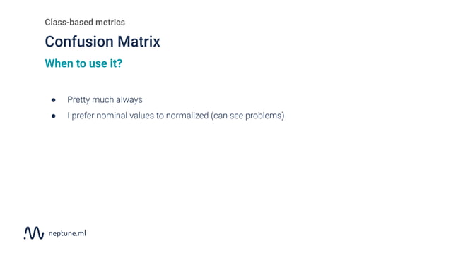 Evaluation metrics for binary classification - the ultimate guide | PDF ...