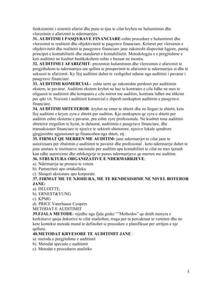 Auditim Pyejtje me pergjigjje | DOC