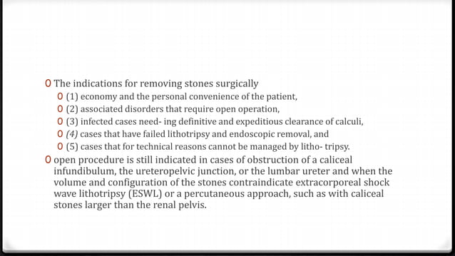 Open Pyelolithotomy | PPTX