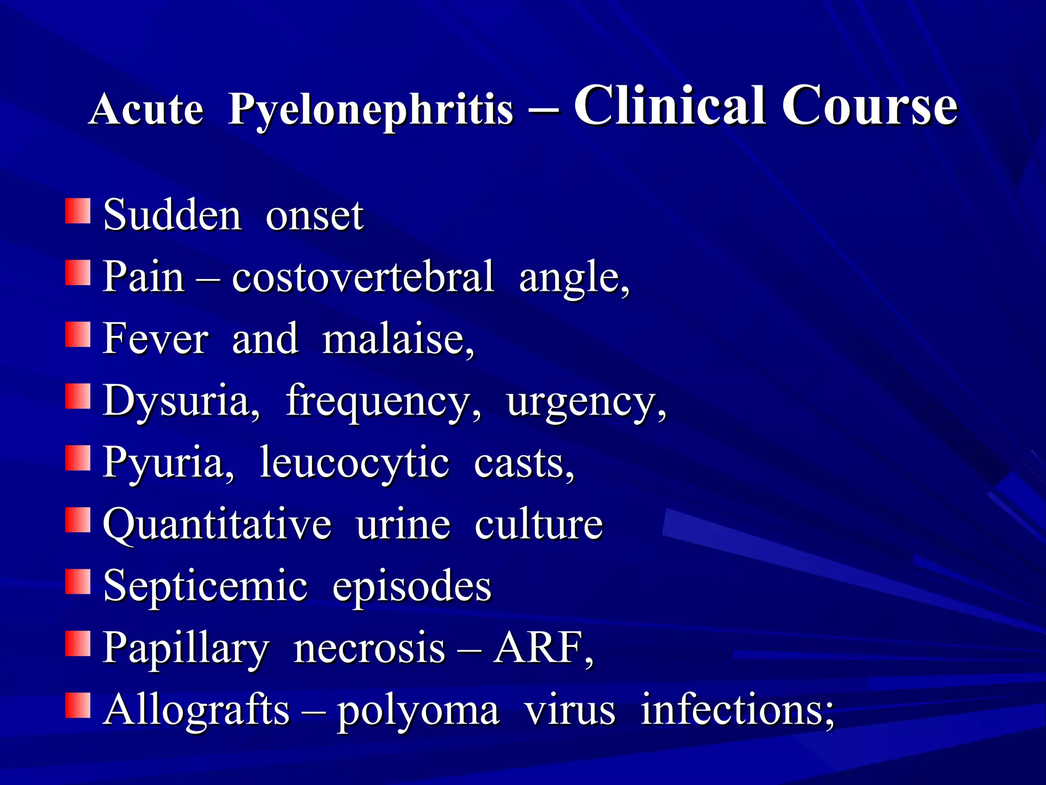 Pyelonephritis csbrp | PPT