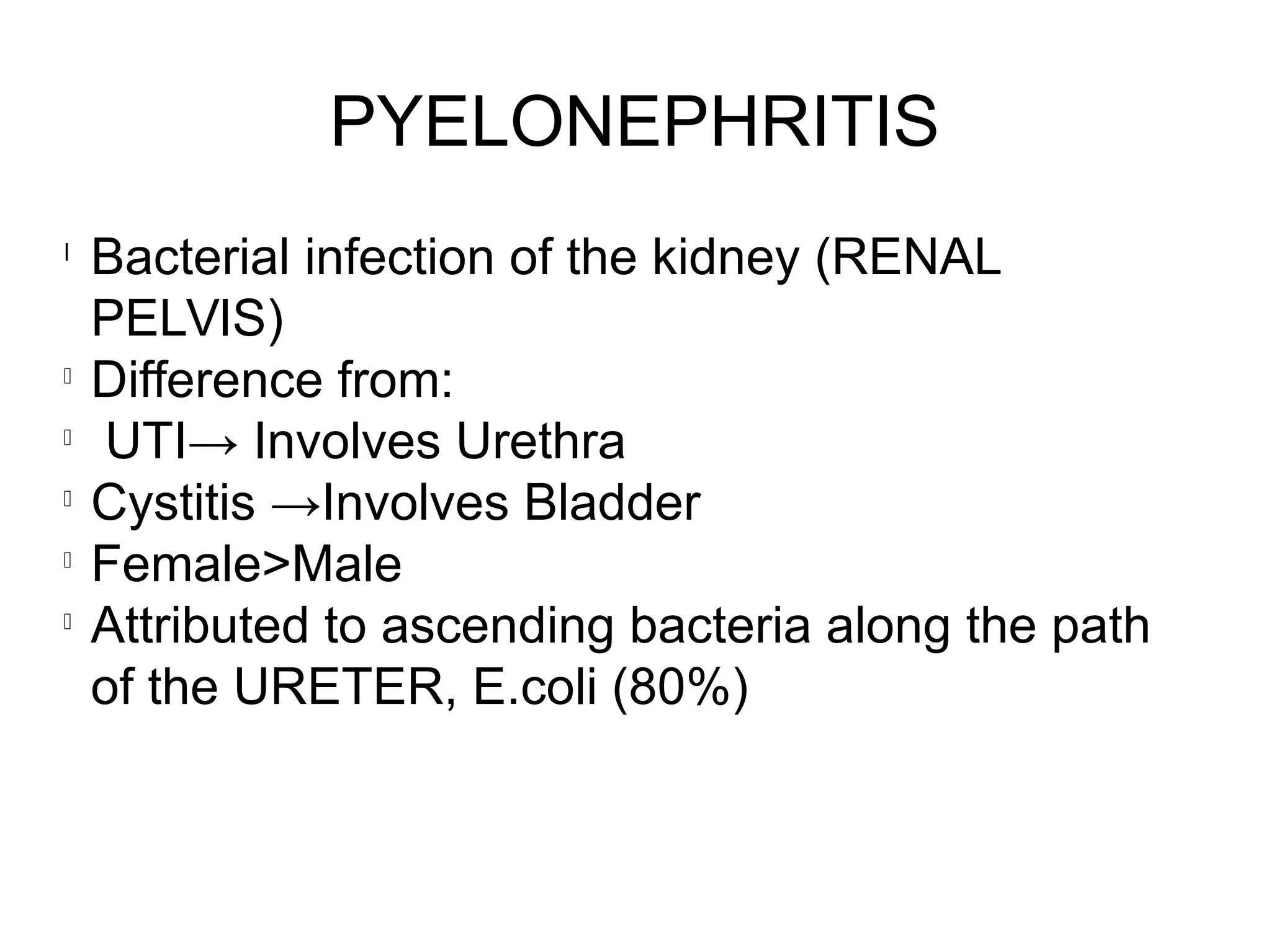 Pyelonephritis pokhrel,bharat | PPT