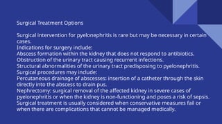 Pyelonephritis kidney renal sysytem ppt x | PPTX