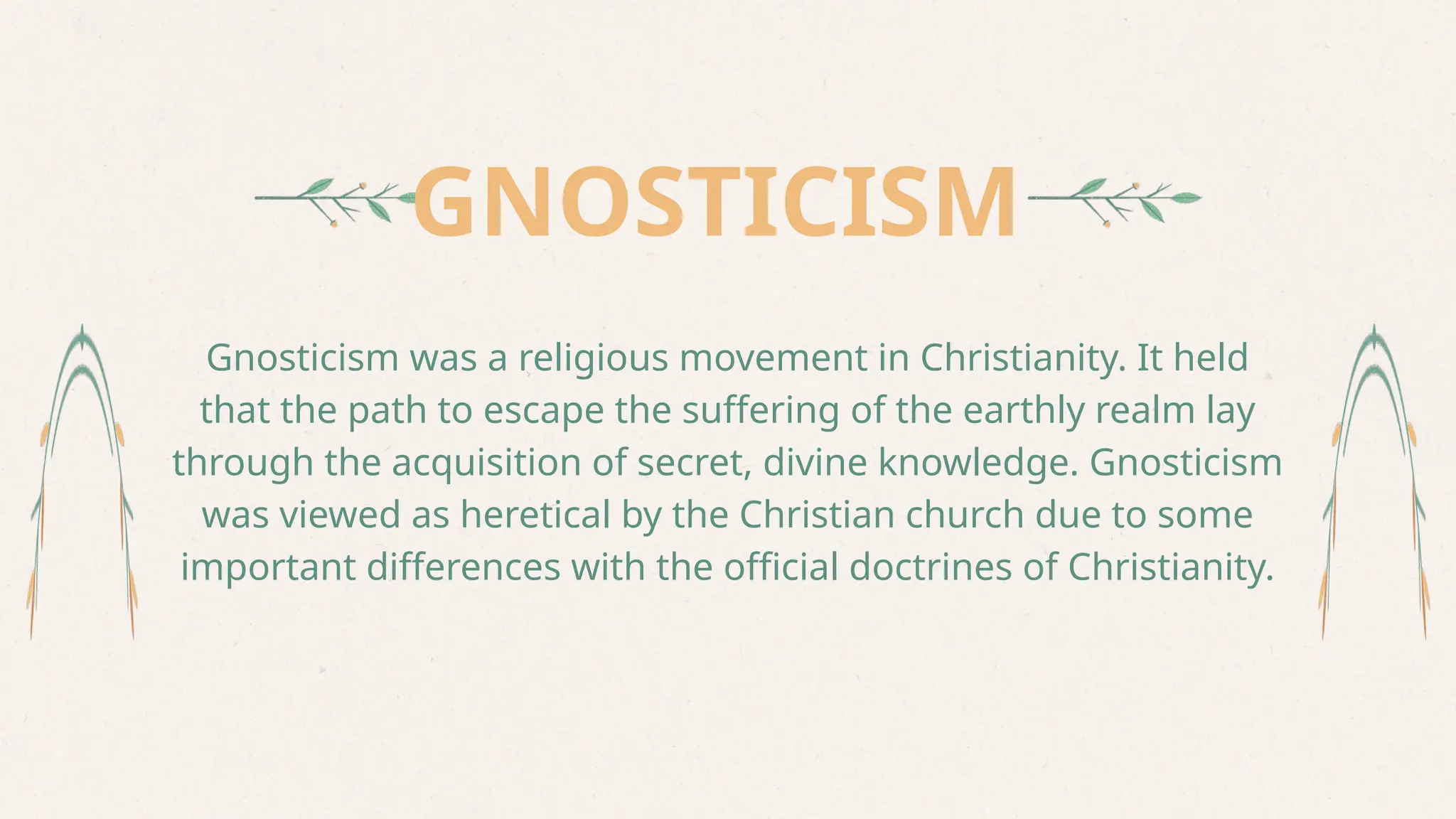 What's-Gnosticsm-and-its-affect-powerpoint | PPTX