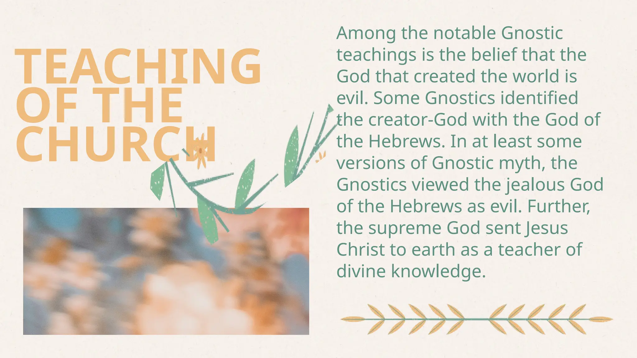 What's-Gnosticsm-and-its-affect-powerpoint | PPTX