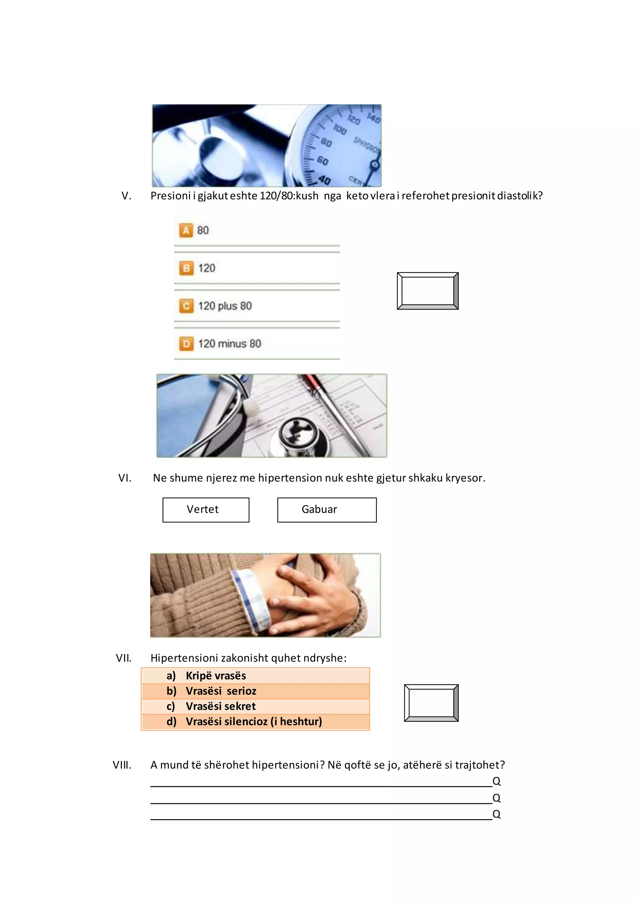 Pyetesore mbi HTA | PDF