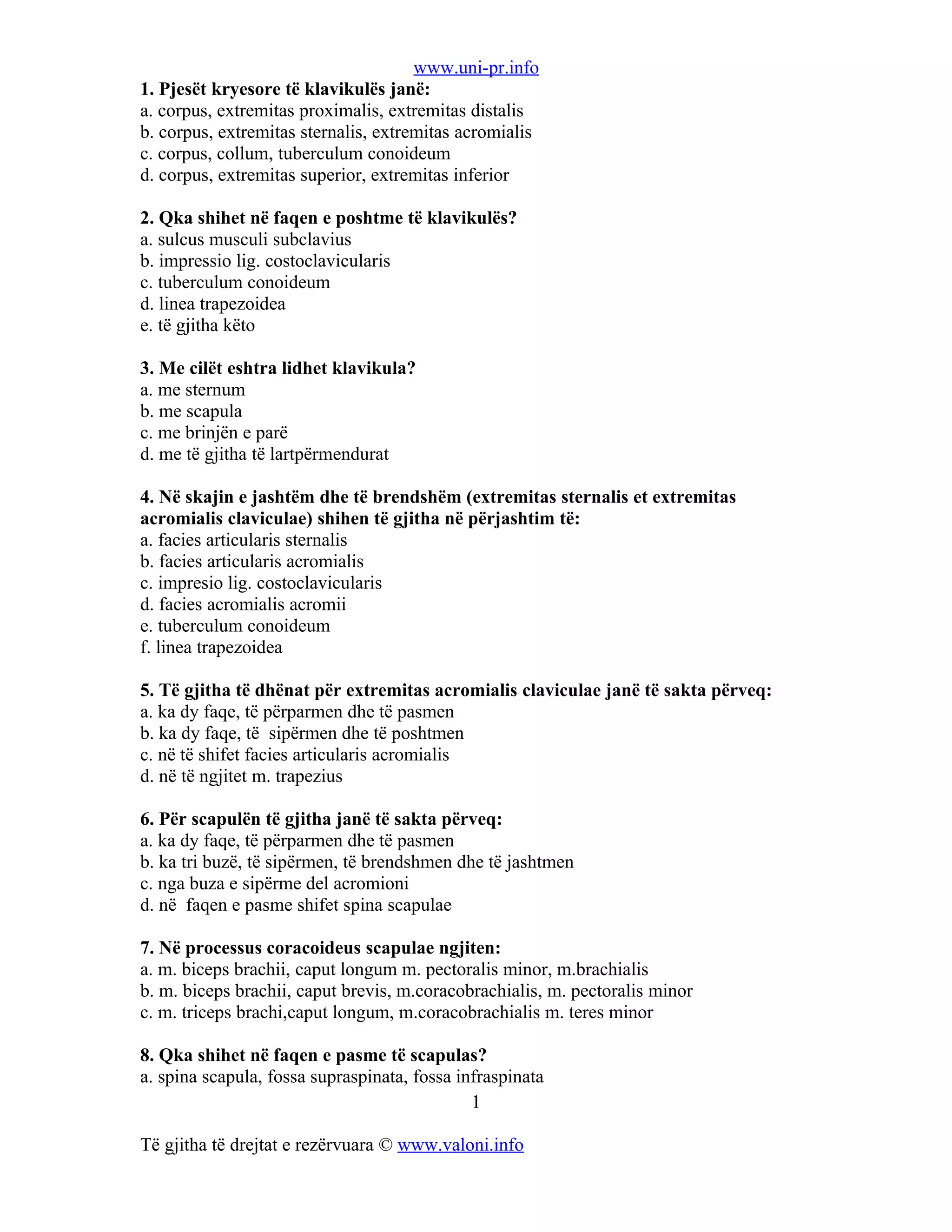 Pyetje Nga Dora | DOC