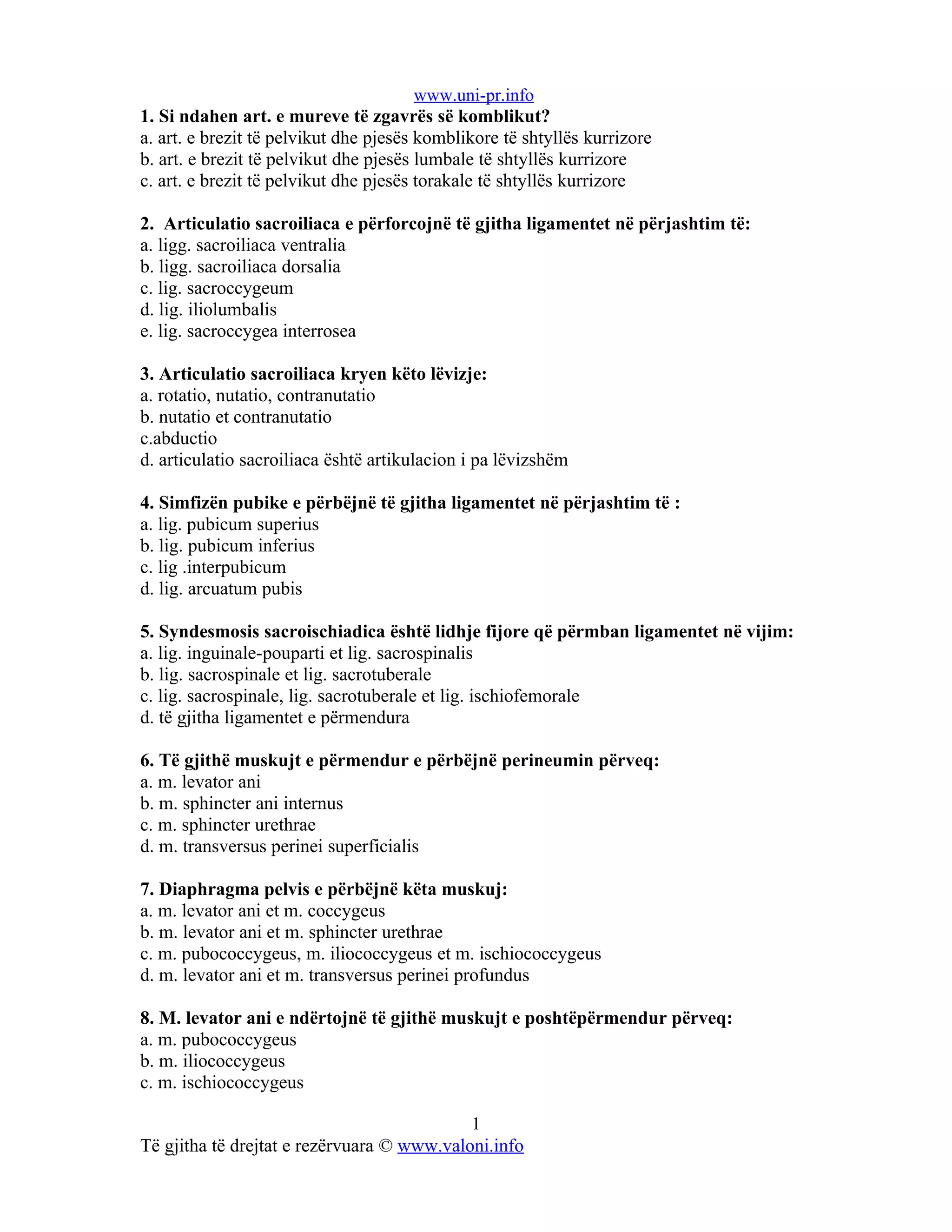 Pyetje Nga Kombliku | DOC