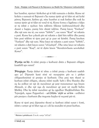 Pyetje Pergjigje rreth Bajramit | PDF
