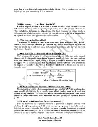 Pyetjet nga provimet | PDF