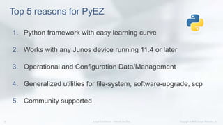 PyEZ | PPT