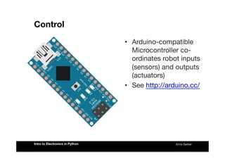 Intro to Electronics in Python | PPT