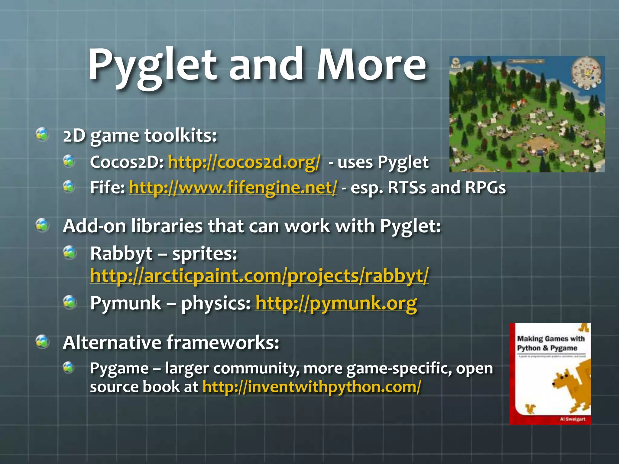 Minecraft in 500 lines with Pyglet - PyCon UK | PPTX