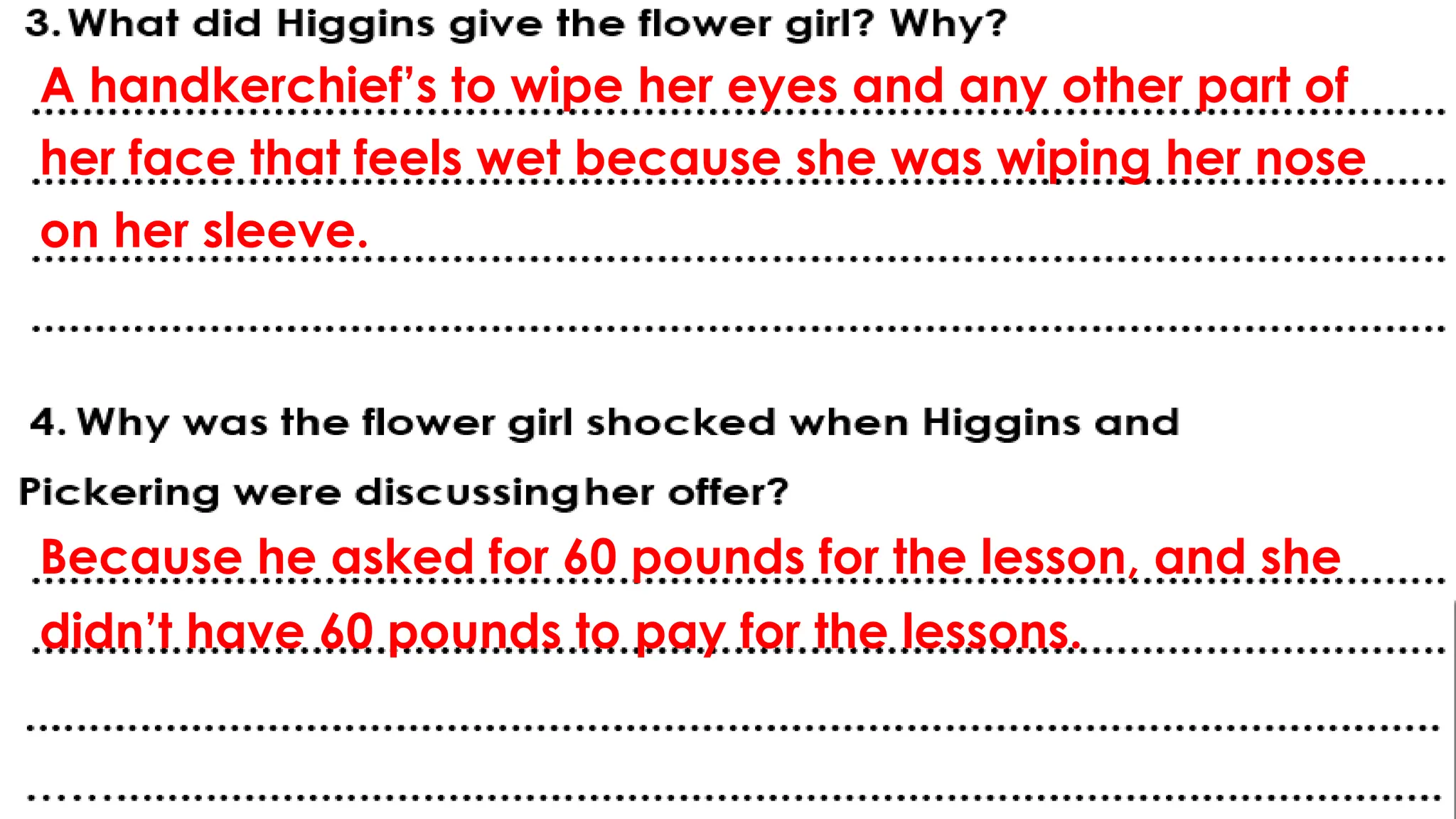 Pygmalion. PowerPoint replied with an answer | PPTX