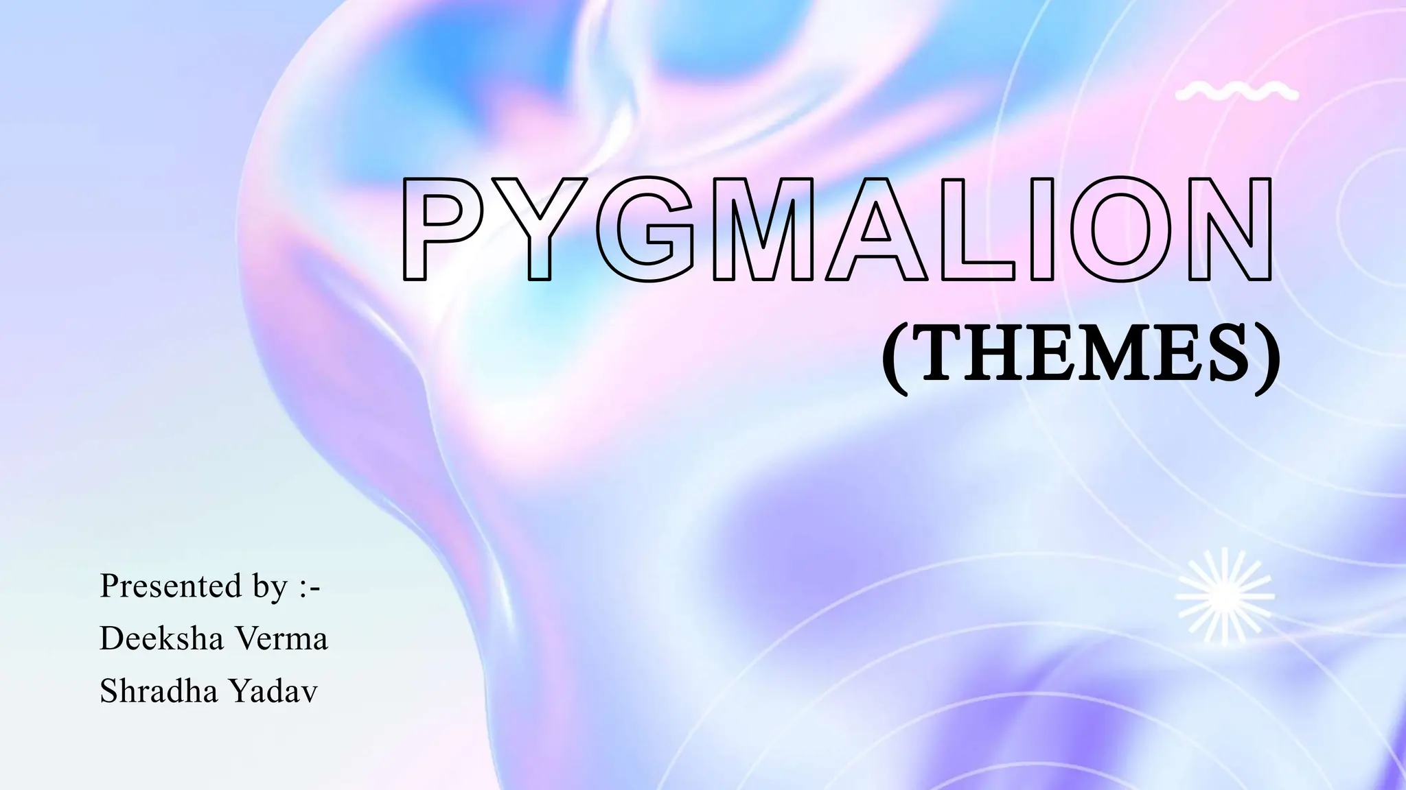 Pygmalion - the play(Communication).pptx