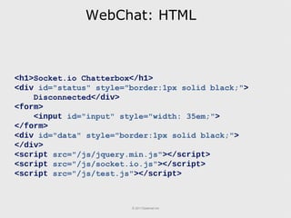 Real-Time Python Web: Gevent and Socket.io