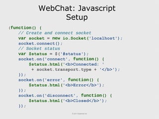 Real-Time Python Web: Gevent and Socket.io