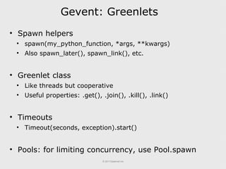 Real-Time Python Web: Gevent and Socket.io | Web Development | Internet