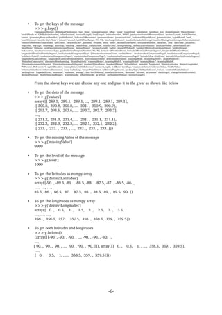 Pygrib documentation | PDF