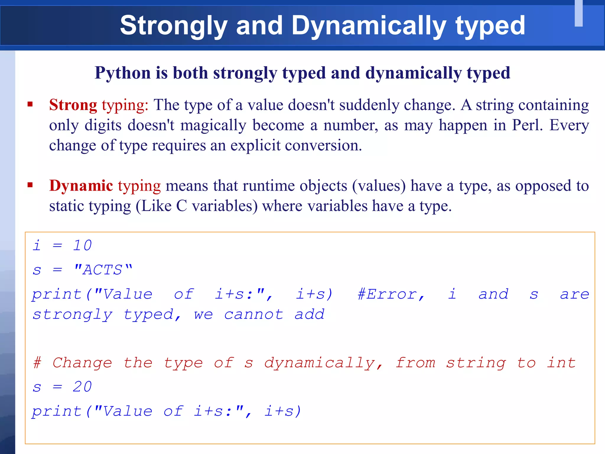 Pyhton-1a-Basics.pdf | Programming Languages | Computing