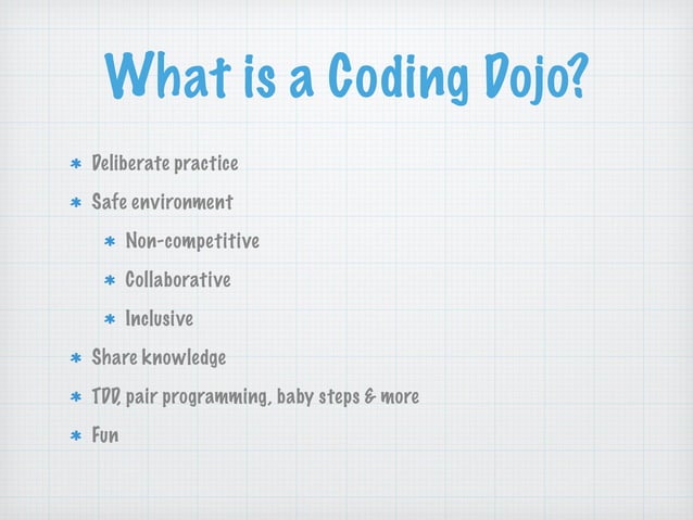 Pykonik Coding Dojo | PPT