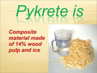 Pykrete j.j. | PPT