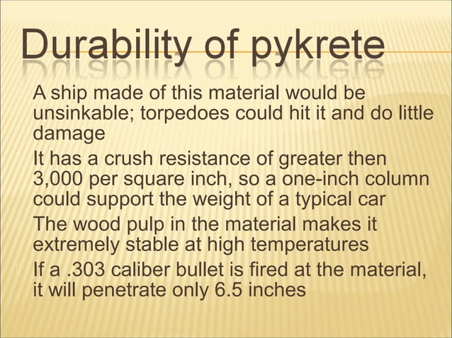 Pykrete j.j. | PPT