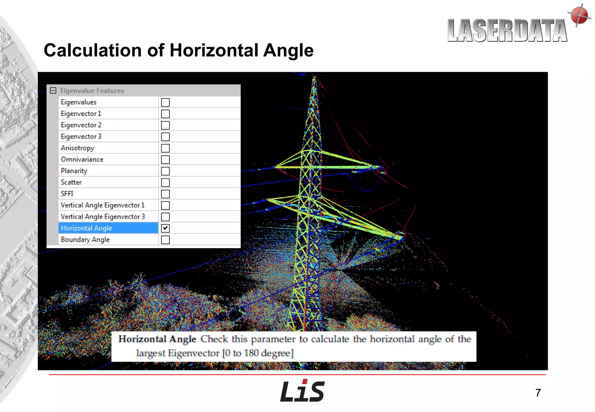 Pylon analysis of LiDAR data with Laserdata LiS | PPT