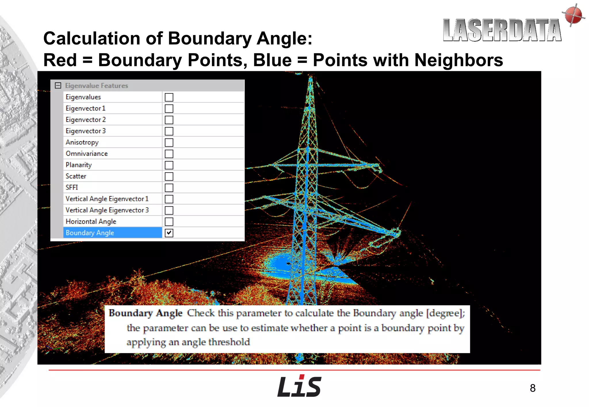 Pylon analysis of LiDAR data with Laserdata LiS | PPT | Free Download