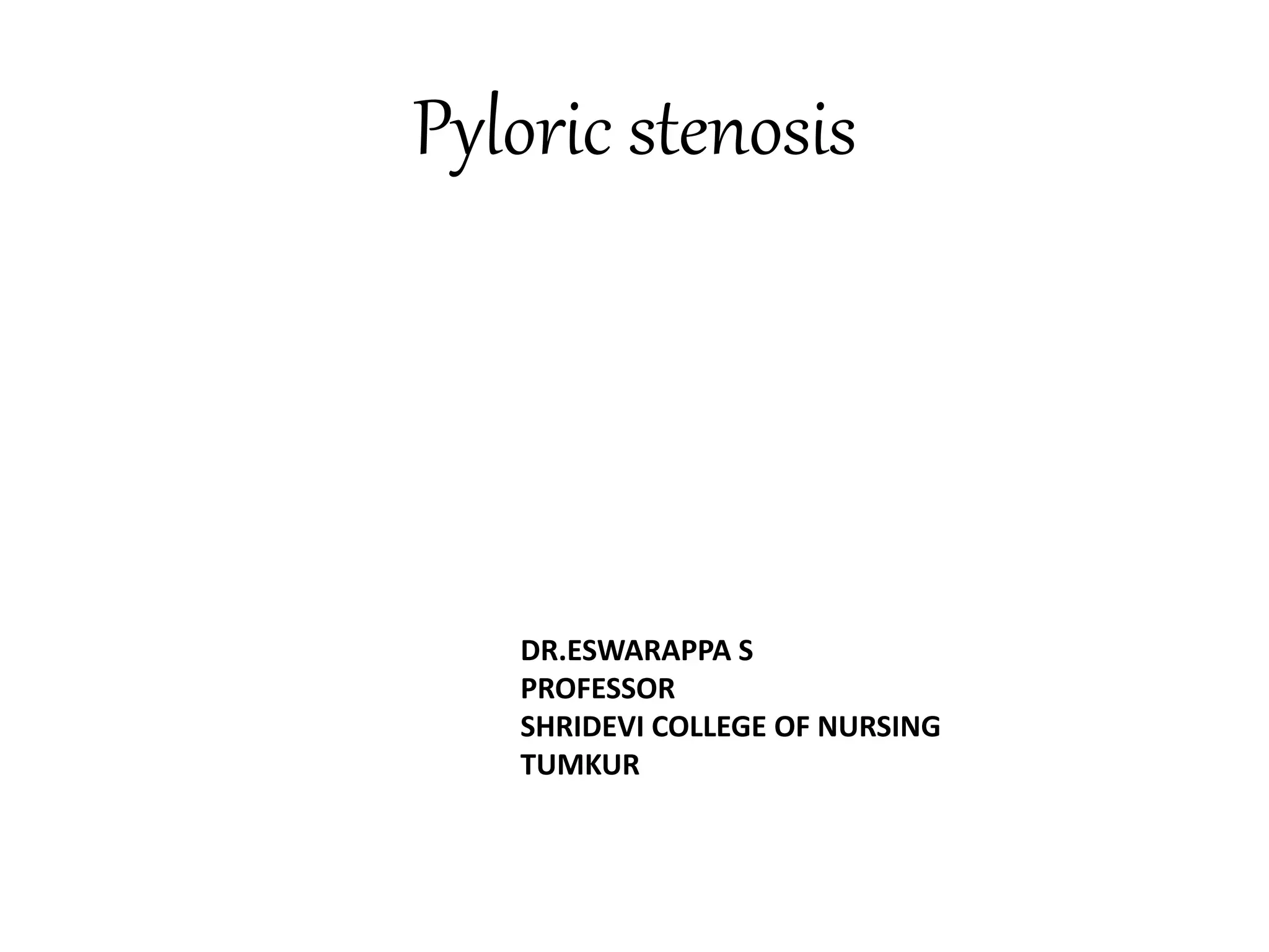 Pyloric Stenosis.pptx