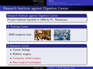 PyMetris : A flexible Endoscope Tracker | PDF | Web Development | Internet