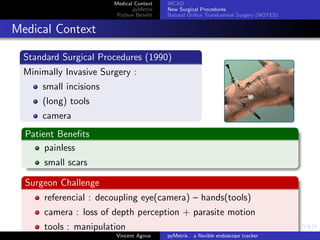 PyMetris : A flexible Endoscope Tracker | PDF | Web Development | Internet