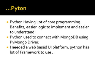 Pymongo password change made easy | PPT