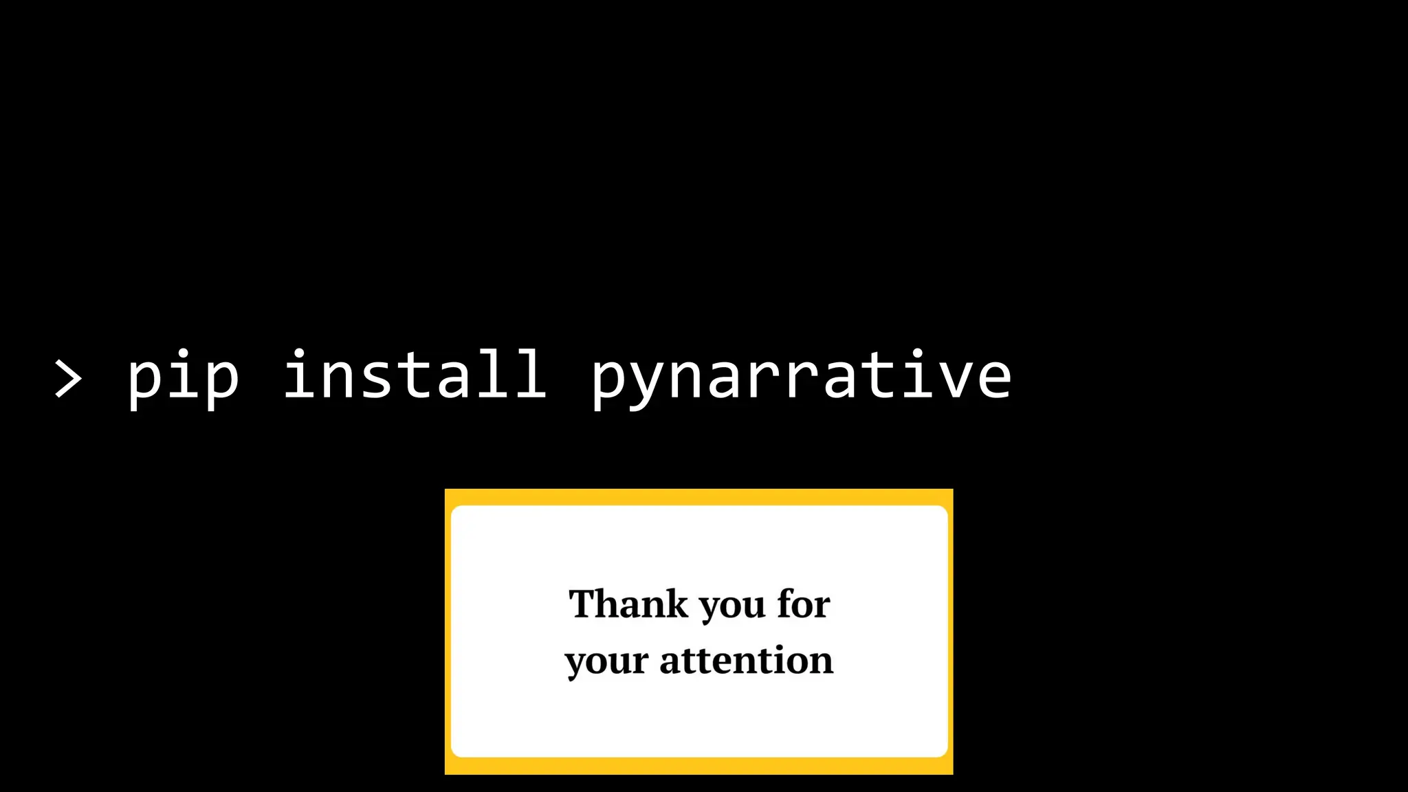 PyNarrative: A Python Library for Data Storytelling | PDF