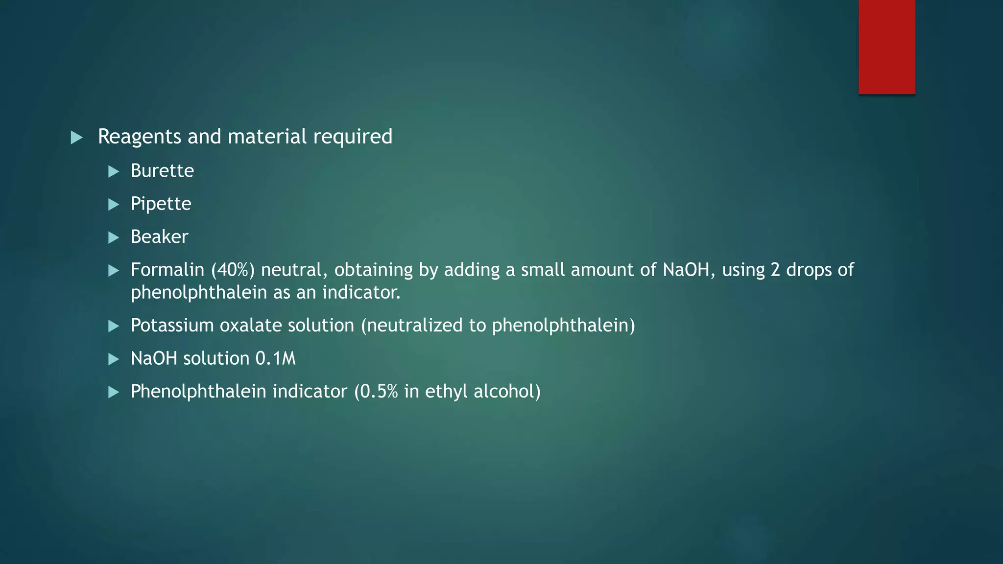 Pynes method for protein determination in milk sample | PPTX