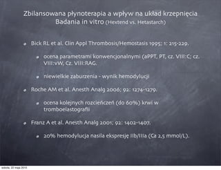 Płynoterapia zbilansowana. podstawy fizjologiczne | PDF