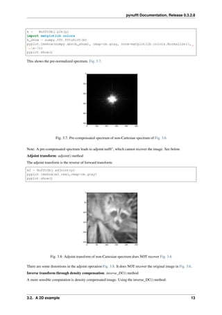A minimal introduction to Python non-uniform fast Fourier transform ...